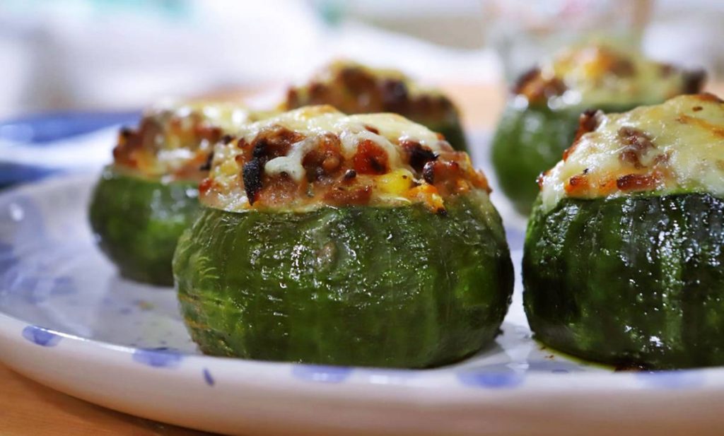 Rápida y fácil receta de zapallitos verdes rellenos - Infoagro
