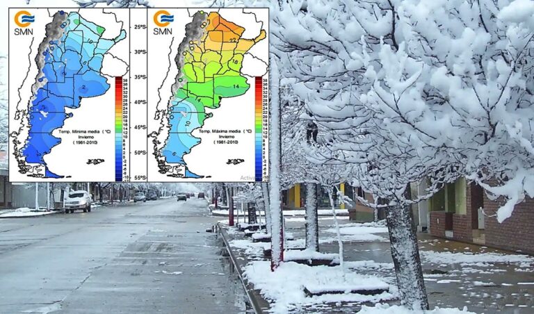 Así es el clima en invierno en Argentina región por región - Infoagro